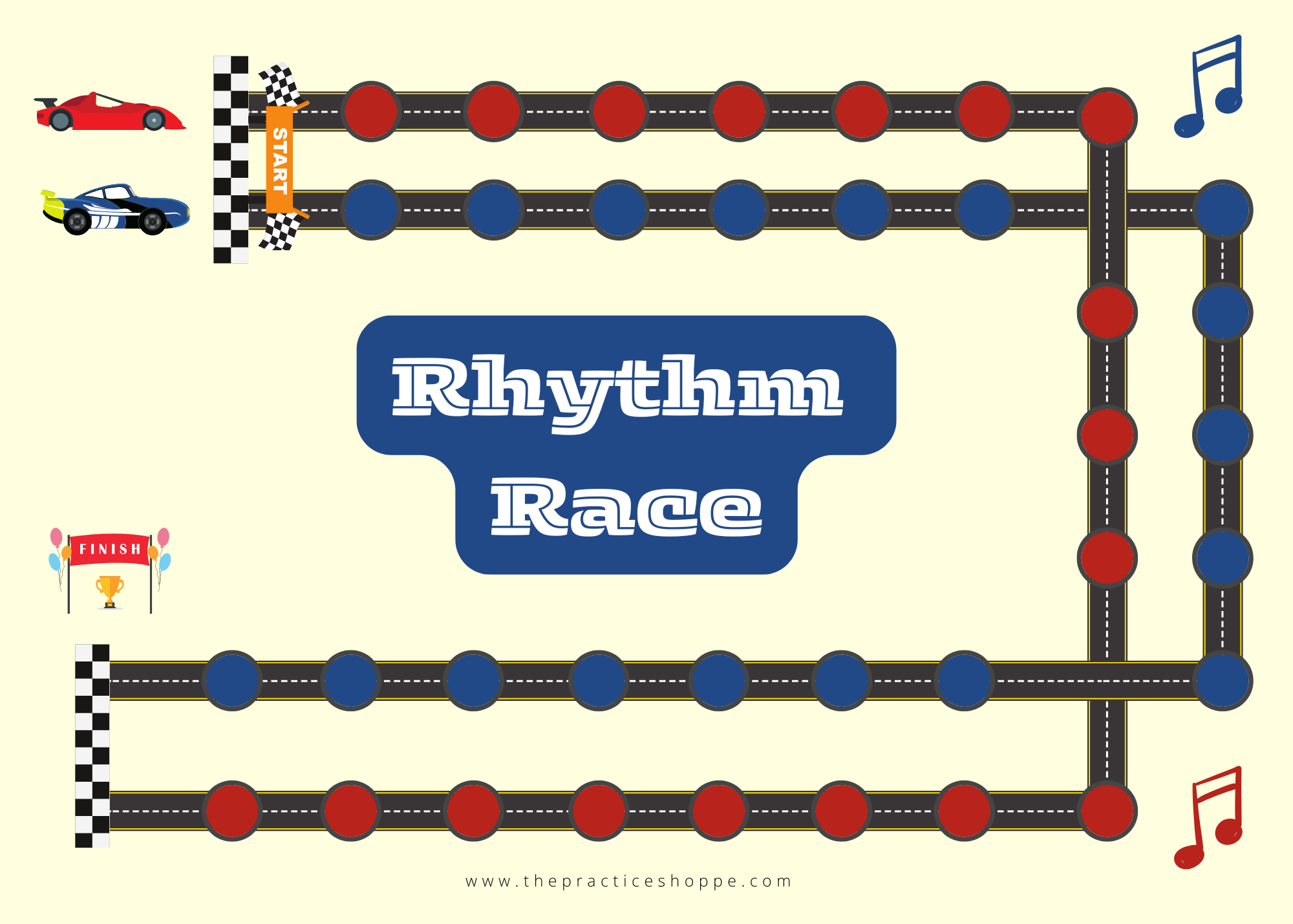 Rhythm Race – The Practice Shoppe