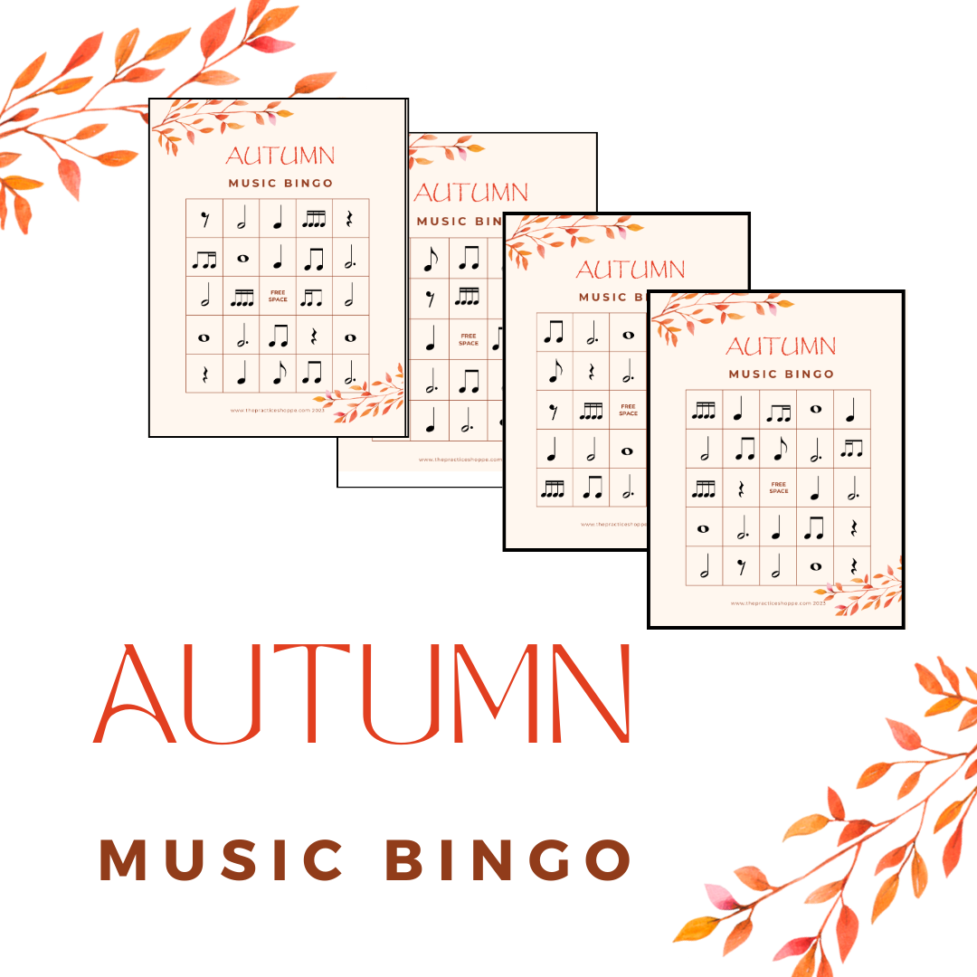 Autumn Music Bingo (Digital Download) – The Practice Shoppe