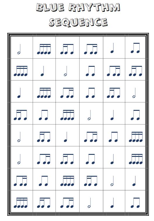Rhythm Sequence - Blue – The Practice Shoppe