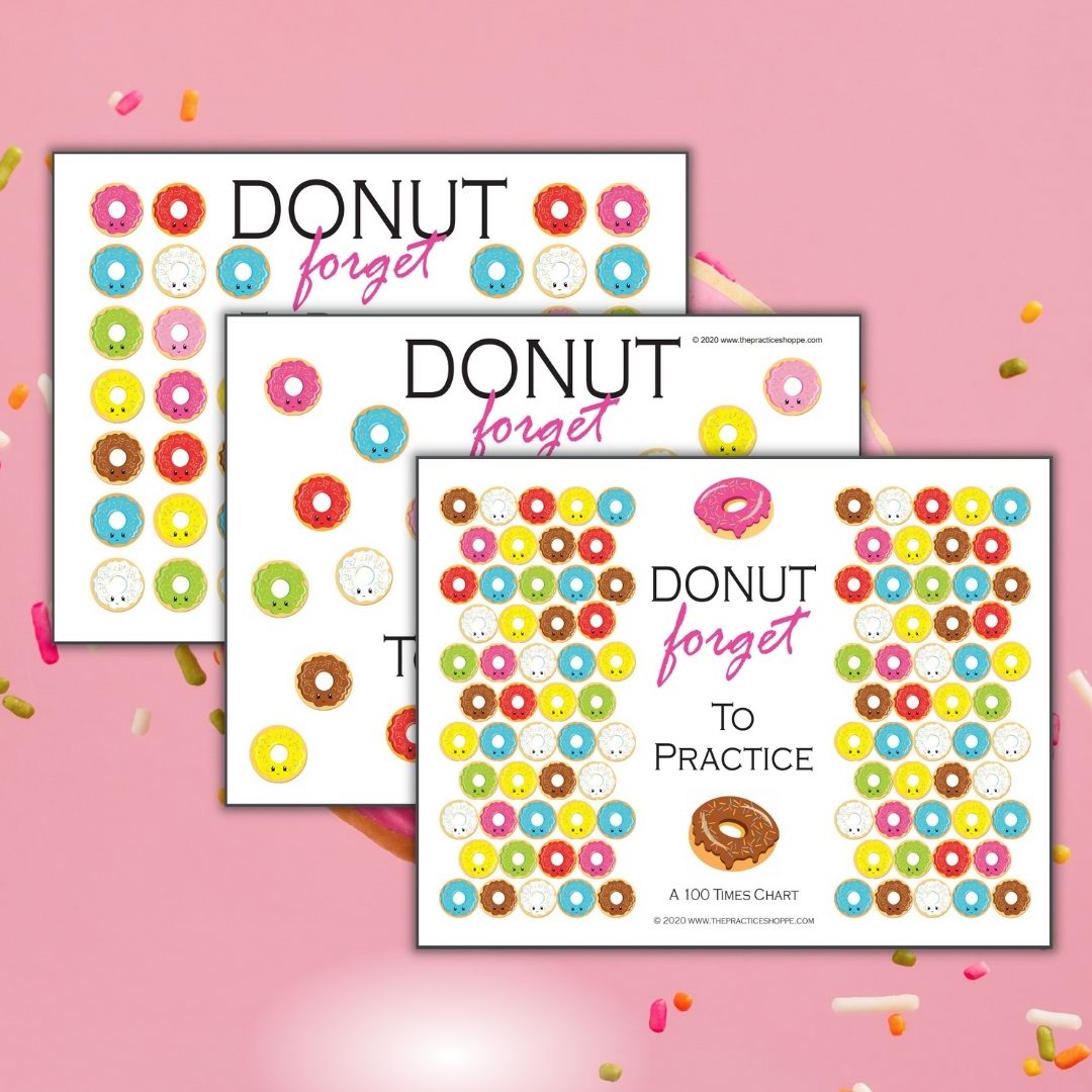 Donut Forget to Practice – The Practice Shoppe