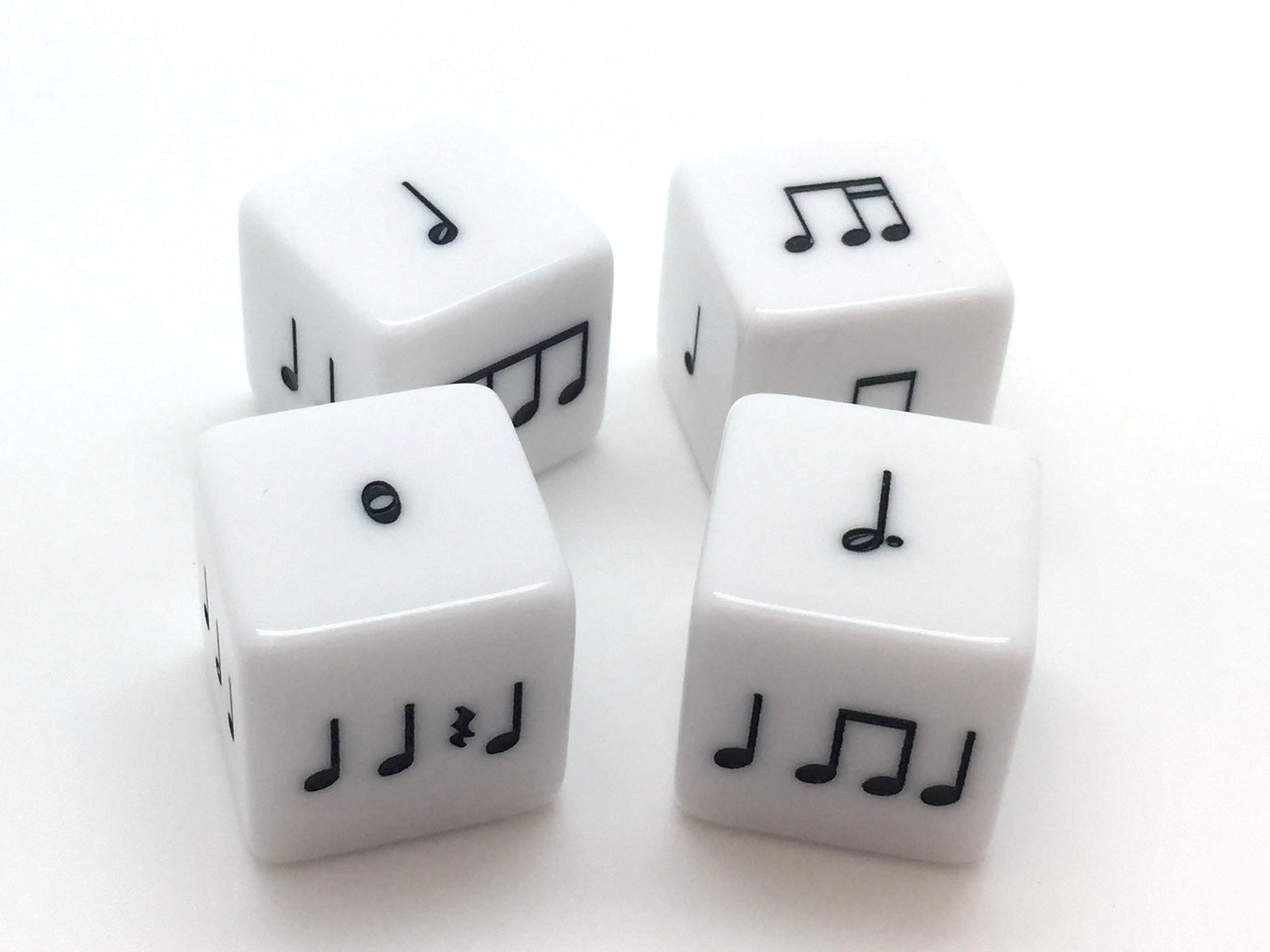 25 mm Rhythm Dice - Set of 4 – The Practice Shoppe