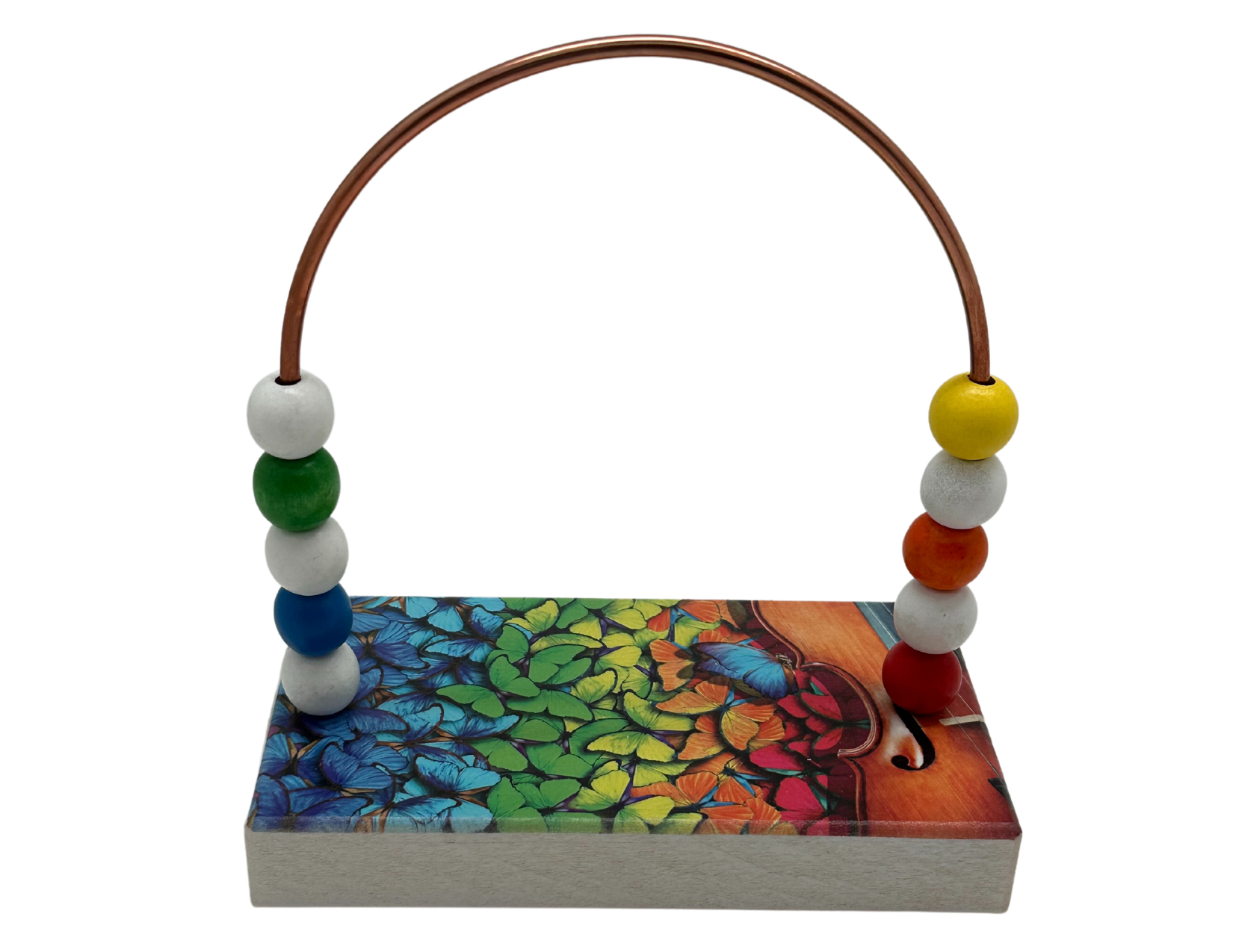 Violin Rainbow Butterflies Bead Counter – The Practice Shoppe