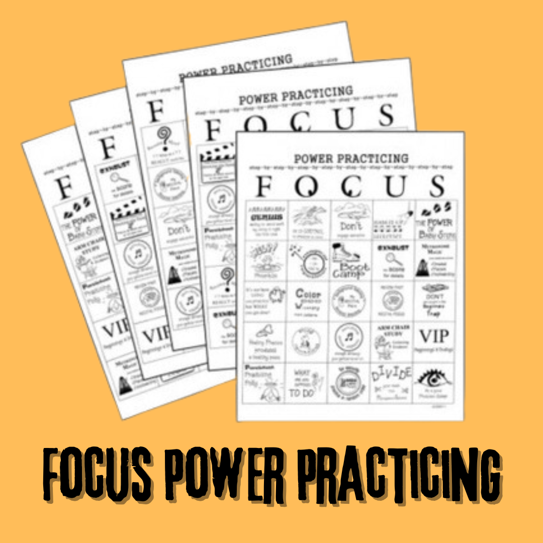 Focus Power Practicing (Digital Download) – The Practice Shoppe