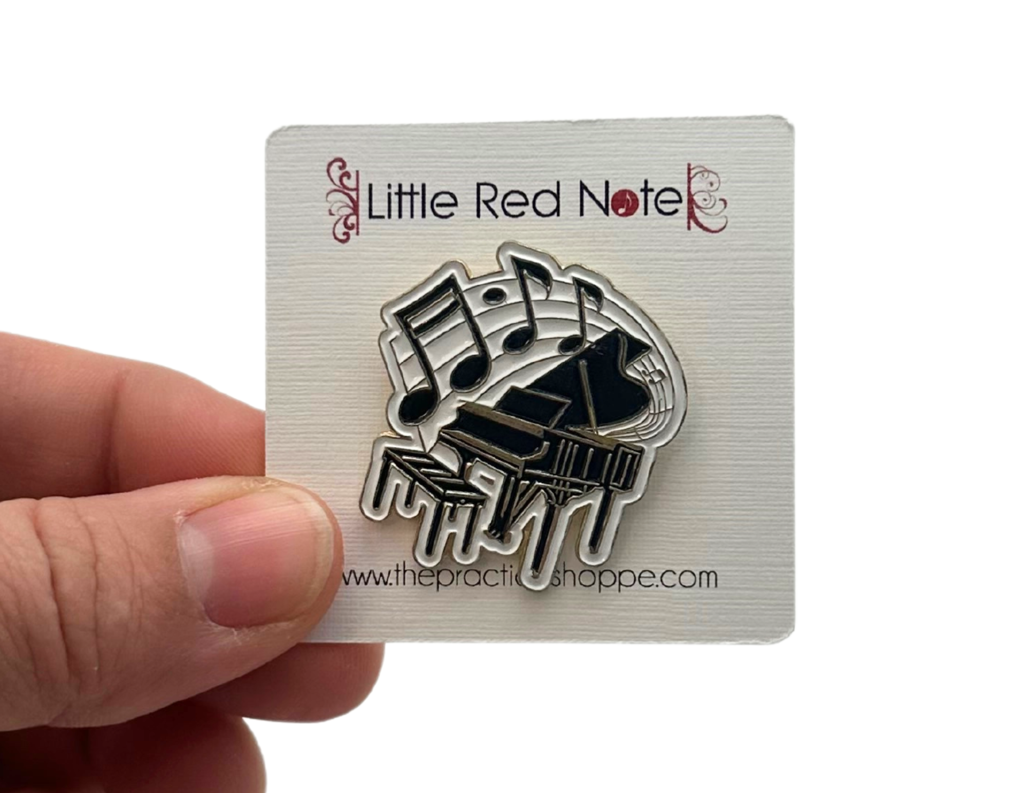 Piano Music Enamel Pin – The Practice Shoppe