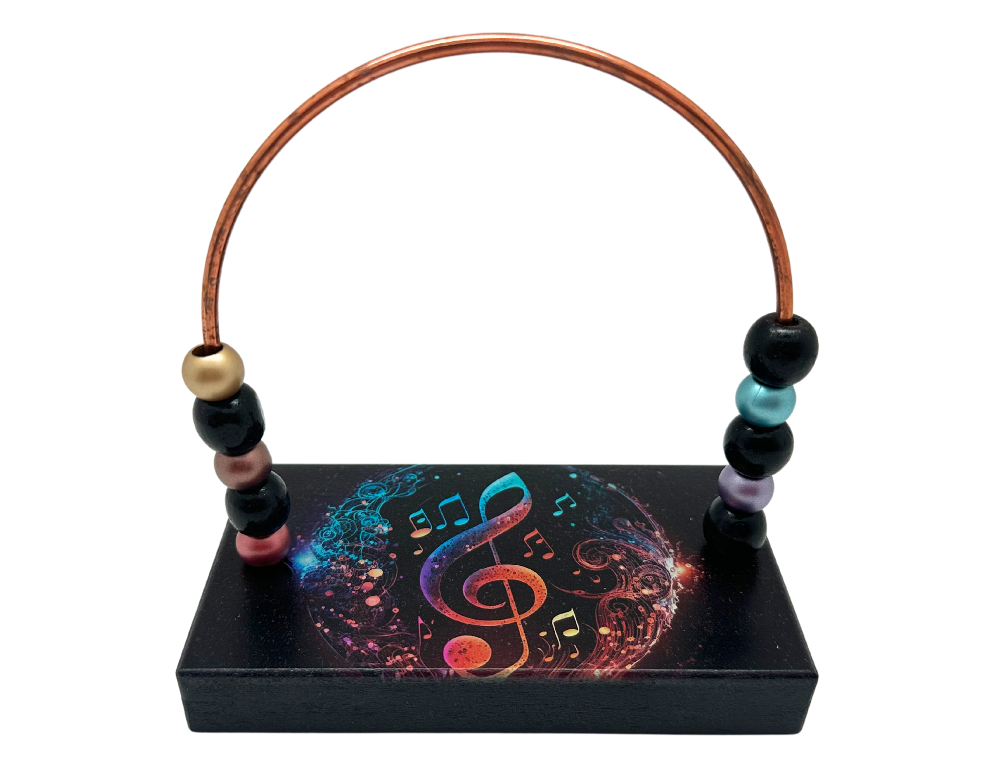 Black Treble Clef Around the World Bead Counter – The Practice Shoppe