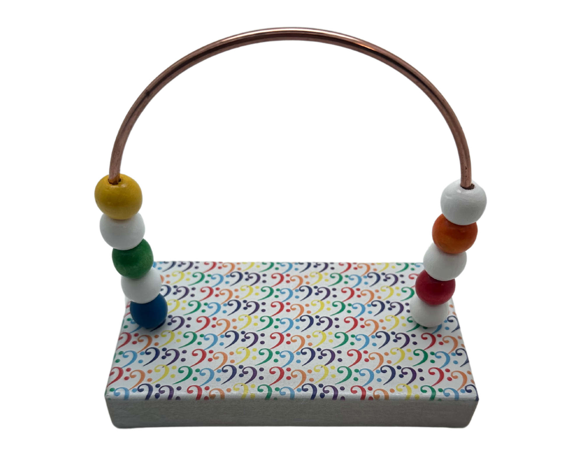 Rainbow Clefs Bass Bead Counter – The Practice Shoppe
