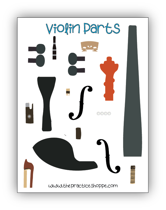 PS Twinkle Stickers - Violin Parts – The Practice Shoppe