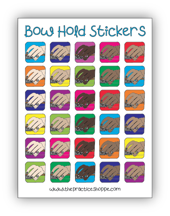 PS Twinkle Stickers - Bow Hold – The Practice Shoppe