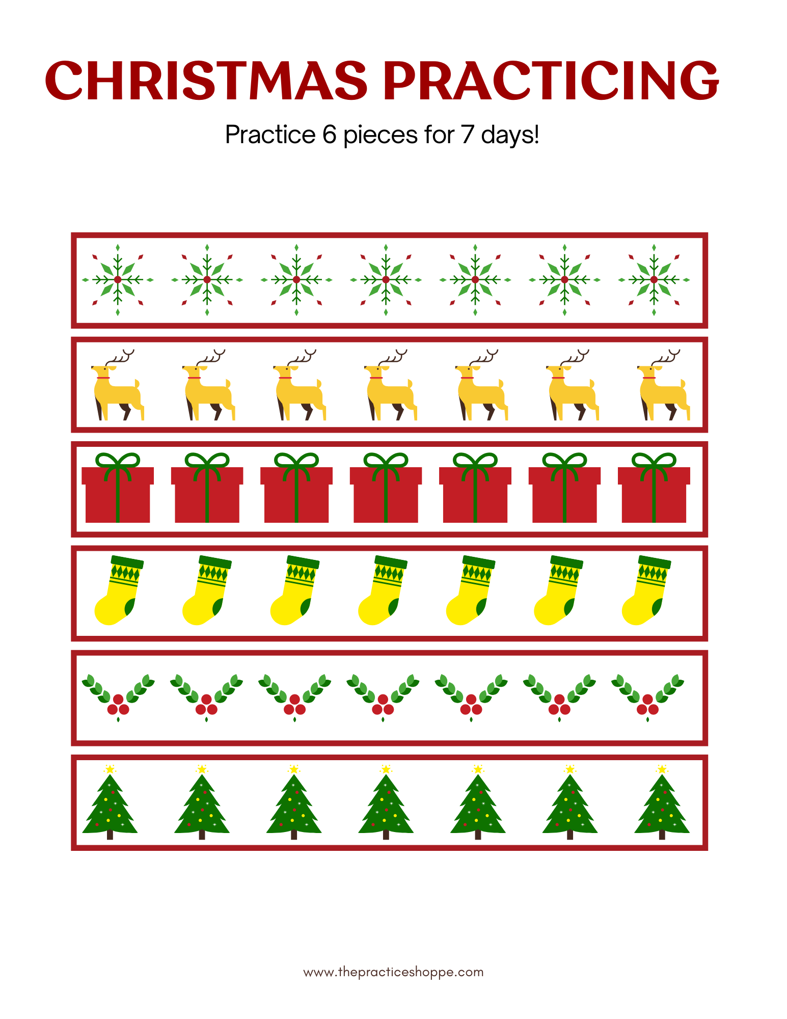 Christmas Practice (Digital Download) – The Practice Shoppe