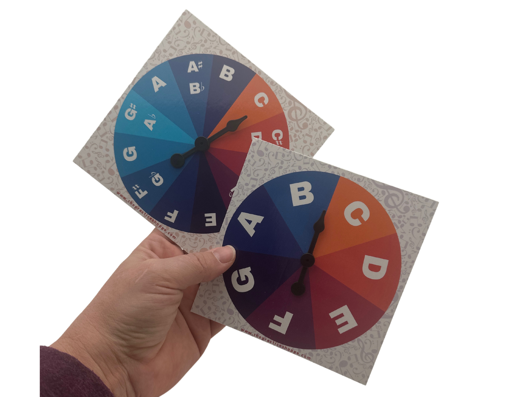 Musical Alphabet Spinners (set of 2) – The Practice Shoppe