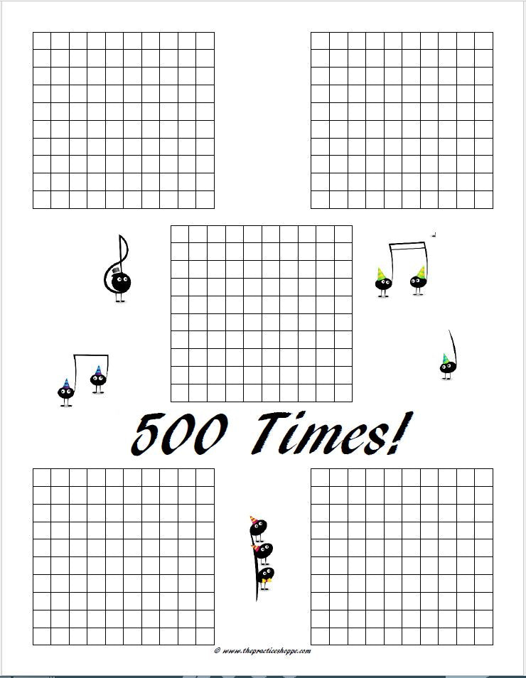 500 Times (Digital Download) – The Practice Shoppe