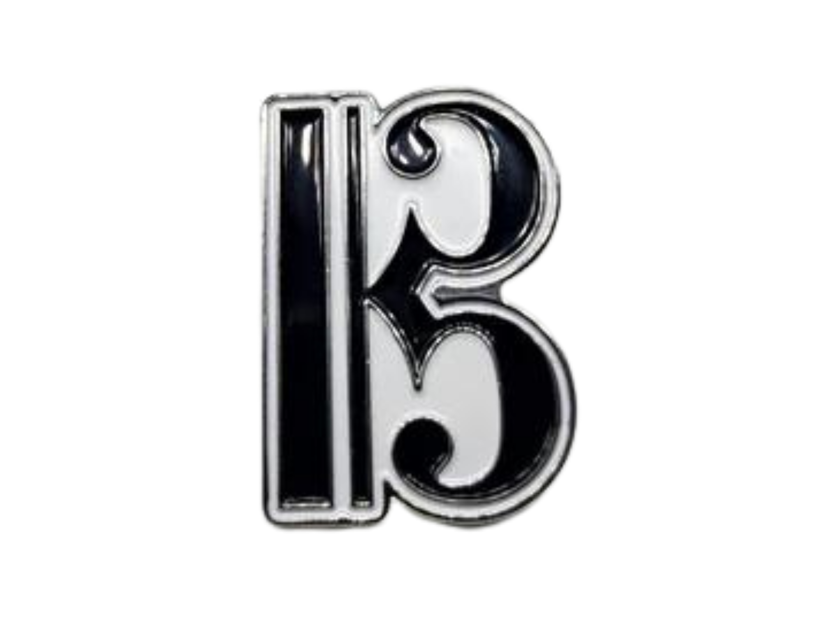 Alto Clef Enamel Pin - Black – The Practice Shoppe