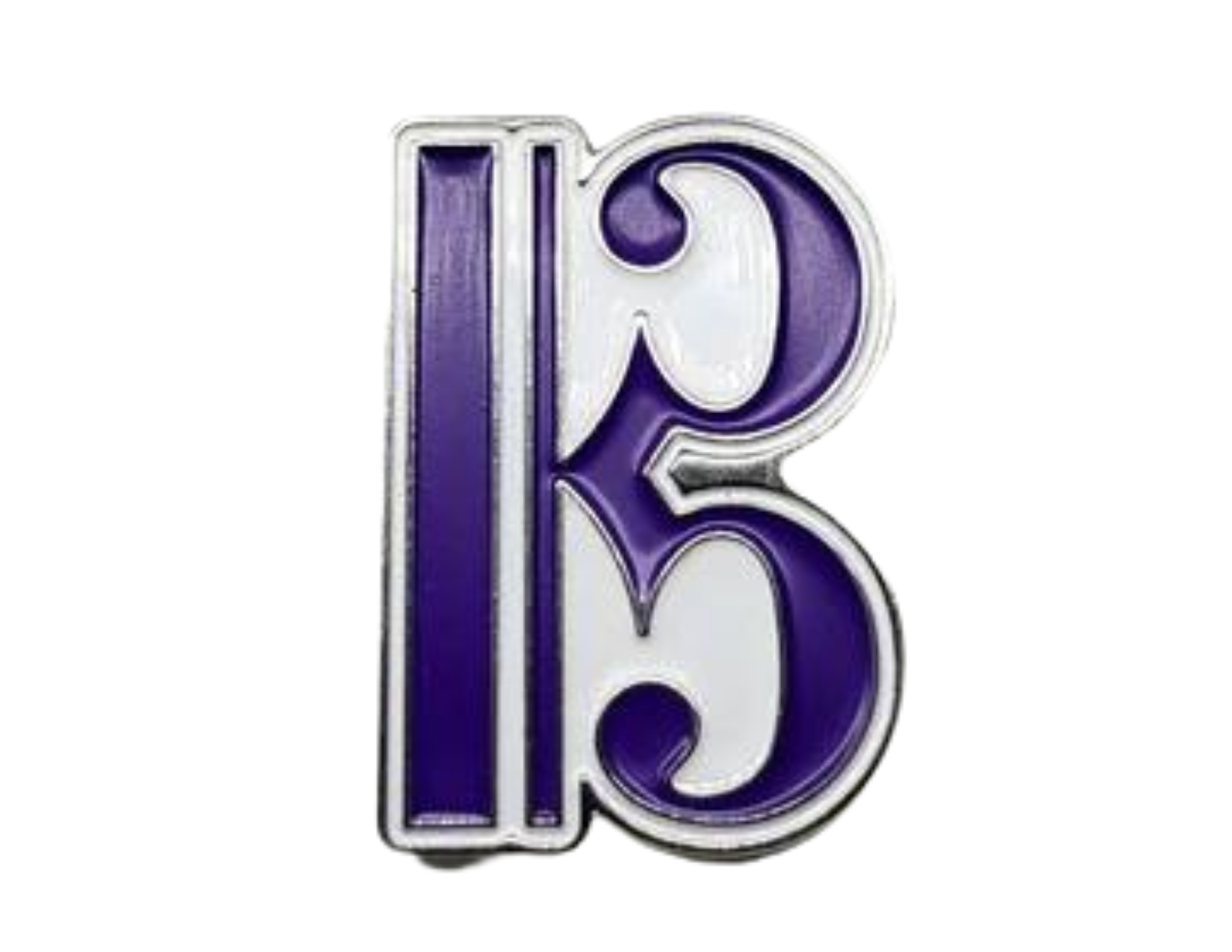 Alto Clef Enamel Pin - Purple – The Practice Shoppe