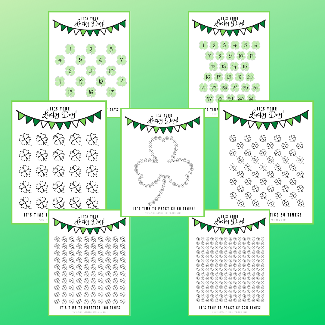 Lucky Day Chart Bundle (Digital Download) – The Practice Shoppe