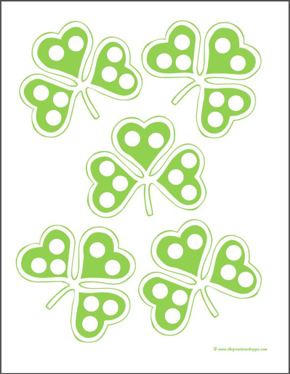 Shamrock Dots (Digital Download) – The Practice Shoppe