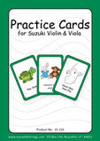 Violin/Viola Practice Cards - Large – The Practice Shoppe