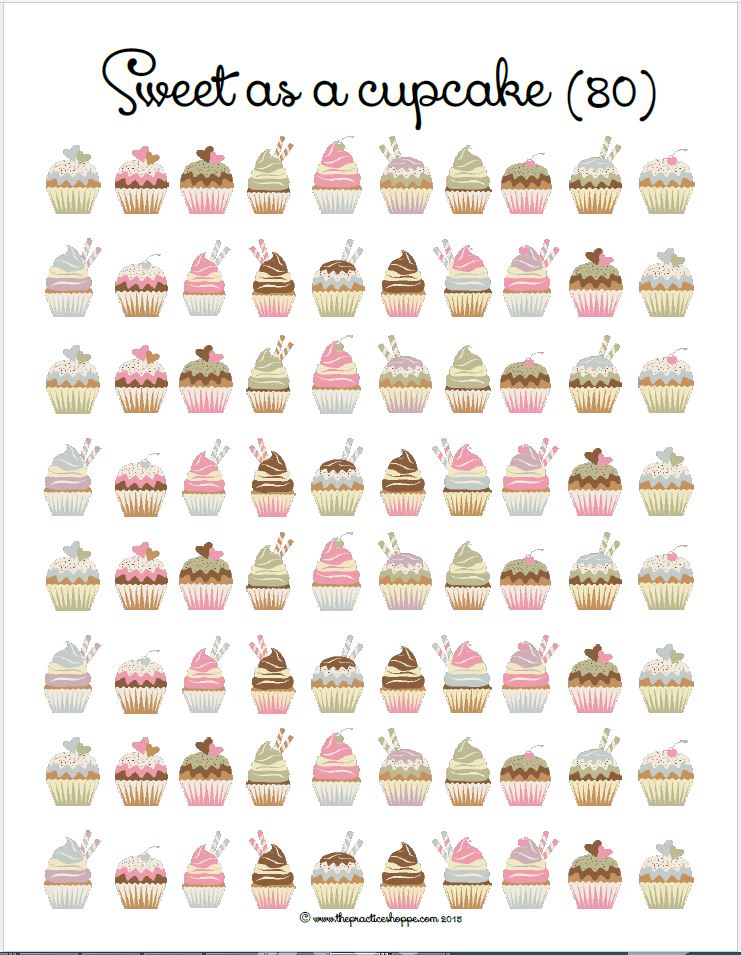 Sweet as a Cupcake 80 (Digital Download) – The Practice Shoppe